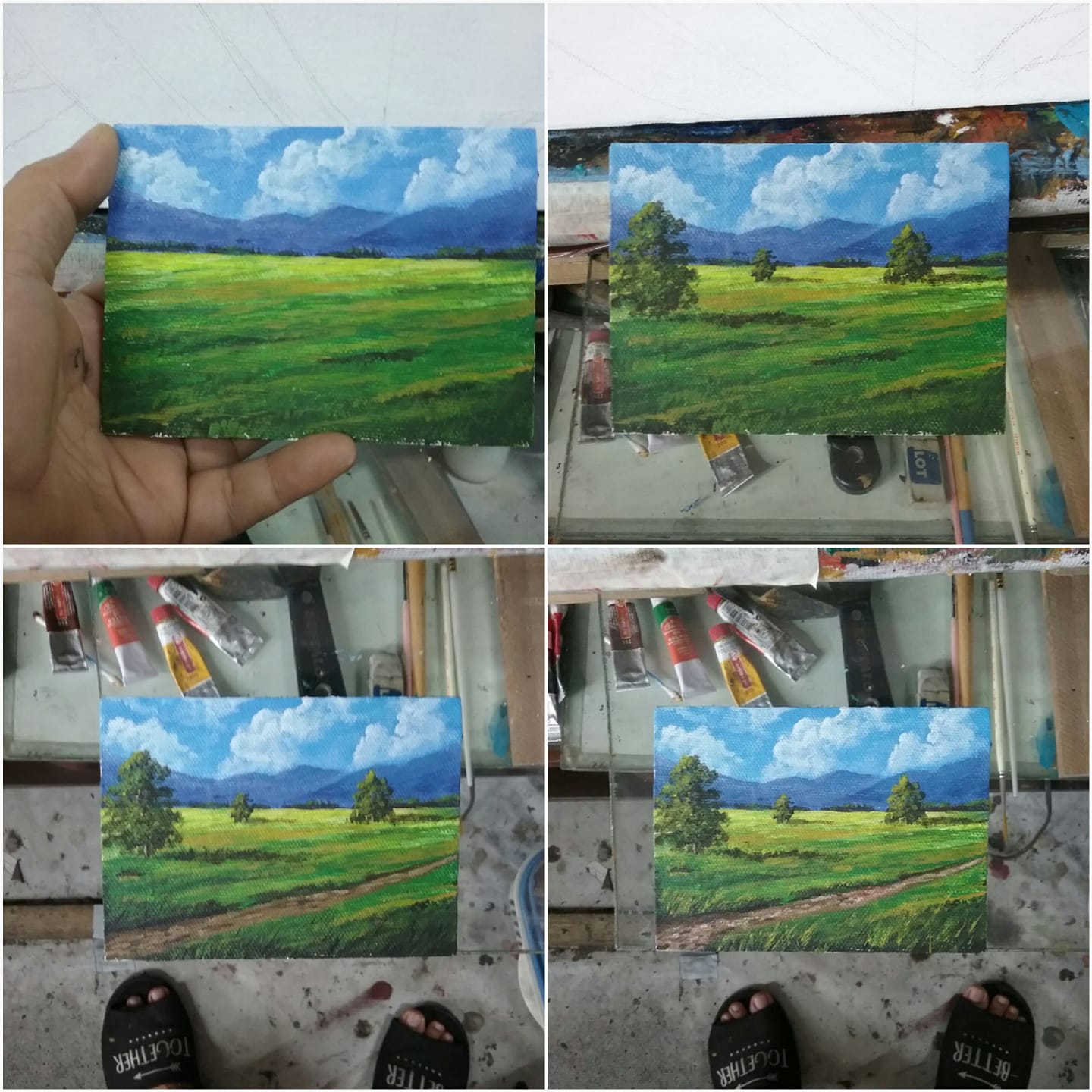 Mini Painting – Art & Abe