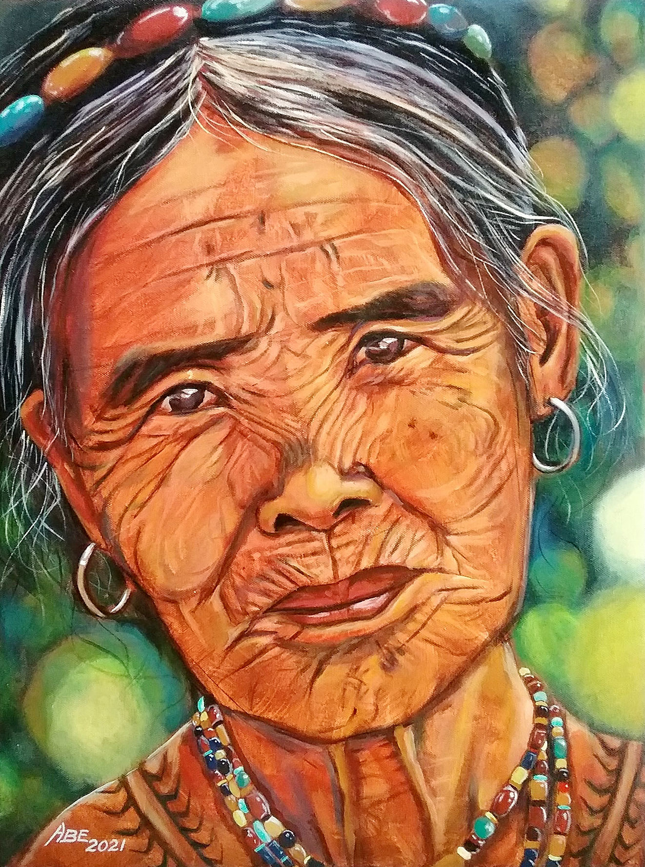 Alamat – Whang Od Art Painting – Art & Abe